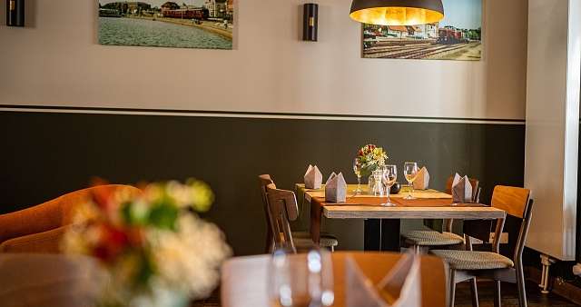 Restaurant Gleis 9: Kulinarik im historischen Ambiente